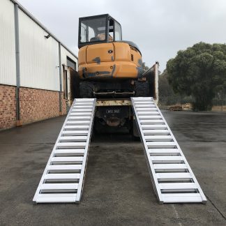Aluminium Machinery Loading Ramps | Construction Ramps