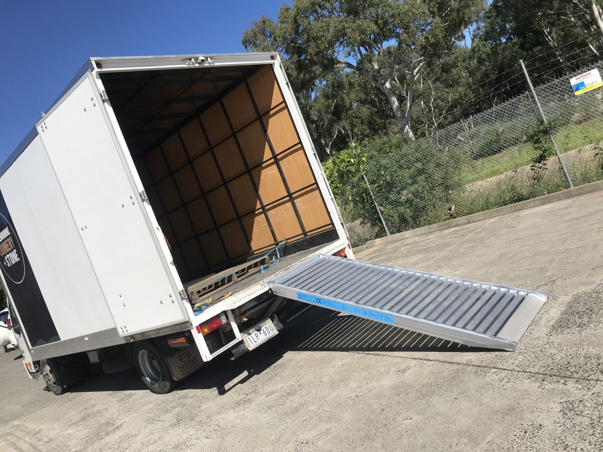 2m 2Tonne non Folding Walk Board Removalist Loading Ramp-JETG208020 ...