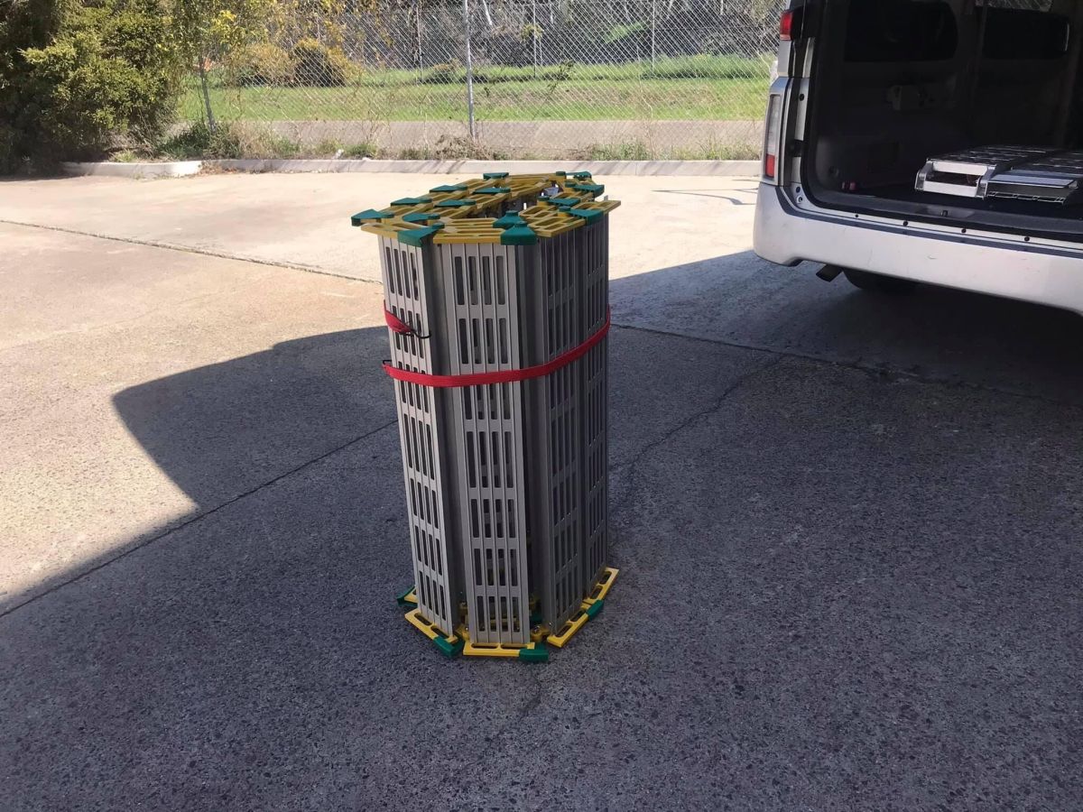 4M 350kg Rolling Ramp with Handrails -JET36-4H - Jetland Loading Ramp