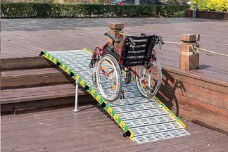 Aluminium Roll Up Ramp | Roll Out Ramp