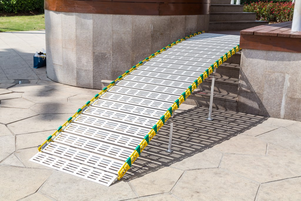 Aluminium Roll Up Ramp | Roll Out Ramp