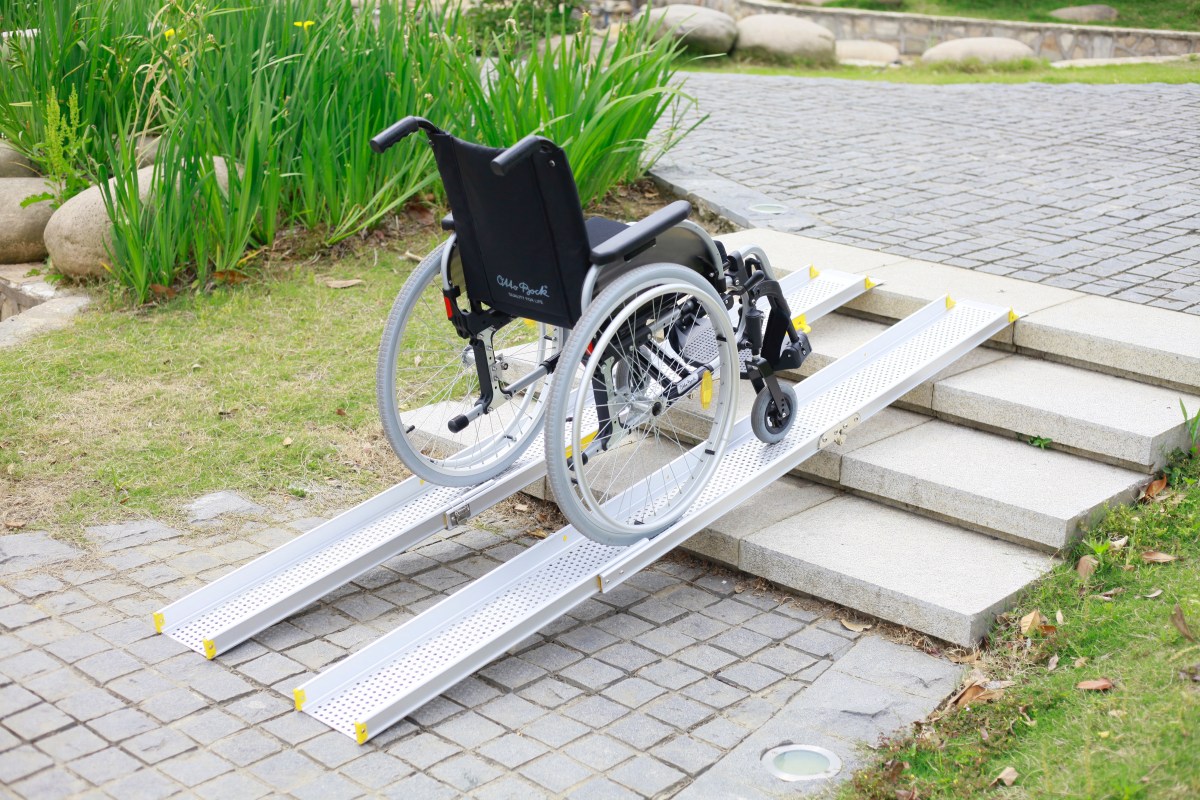 3M 270kg Combination Fold & Telescopic Wheelchair Ramp-JETM307T-10 ...