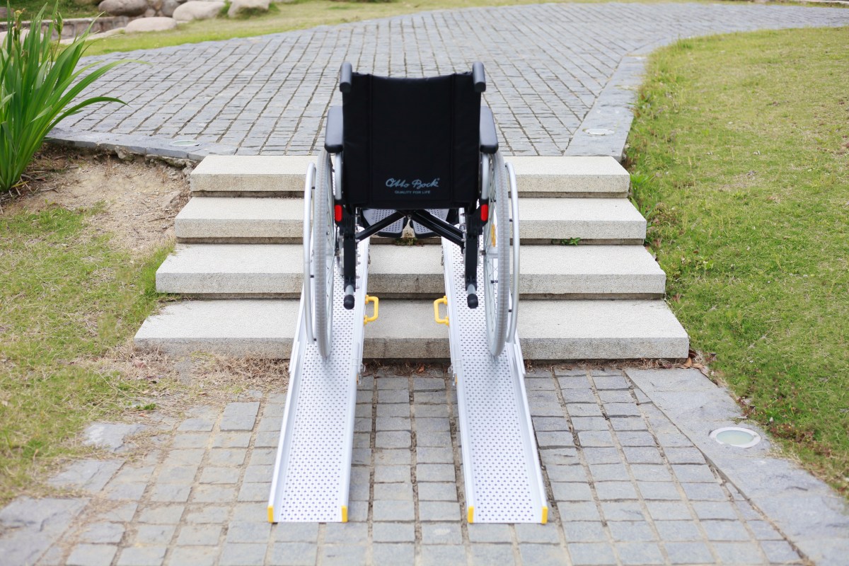 3M 270kg Combination Fold & Telescopic Wheelchair Ramp-JETM307T-10 ...