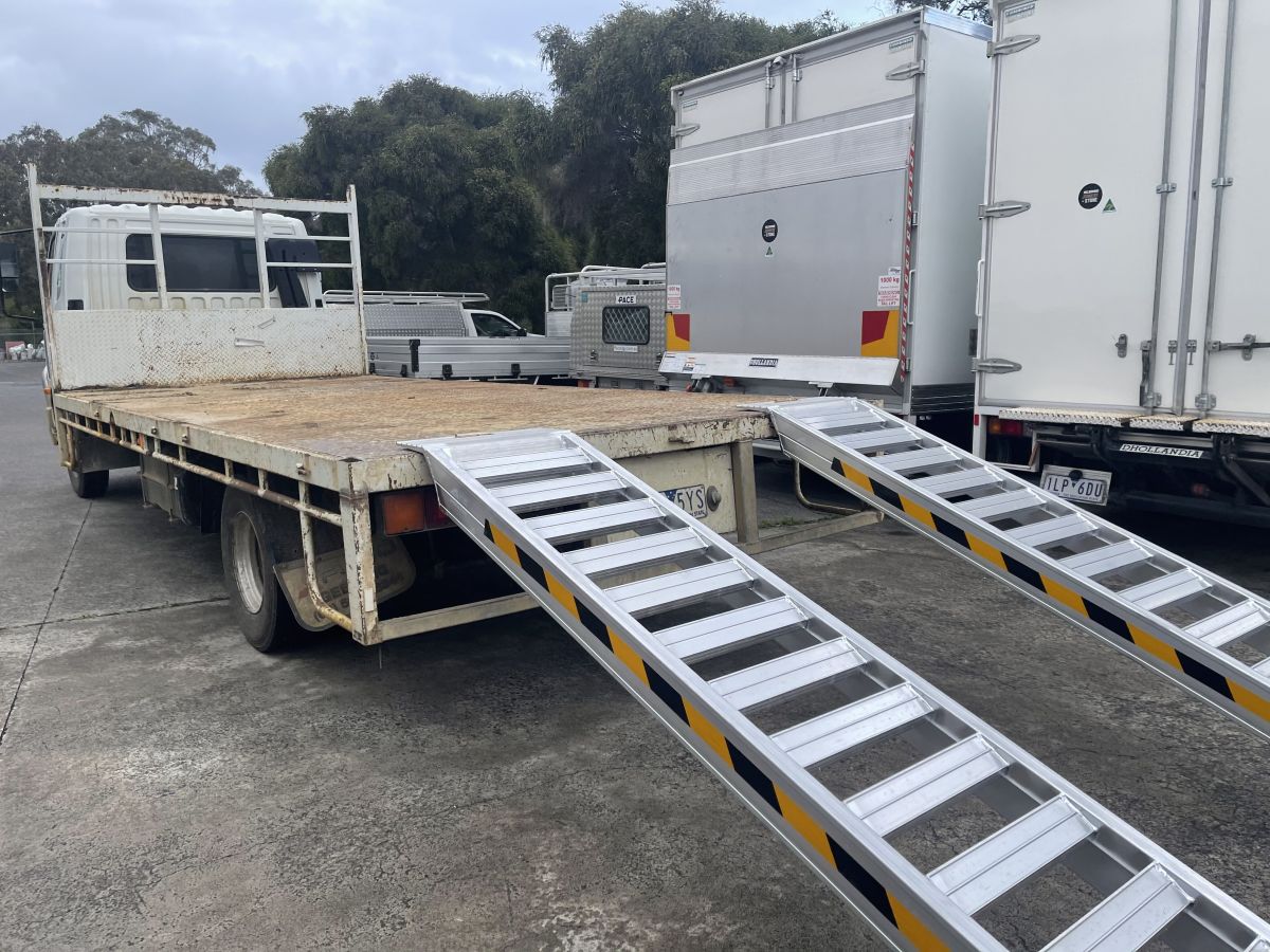 3.3m 6 Tonne Heavy Duty Rubber Track Machinery Loading Ramps ...