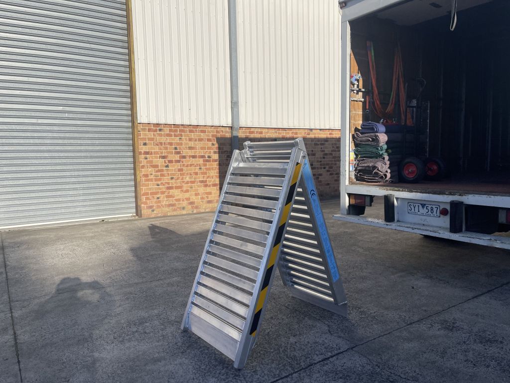 2.9m 1.2Tonne Folding Walk Board Removalist Loading Ramp-JETGA128029 ...