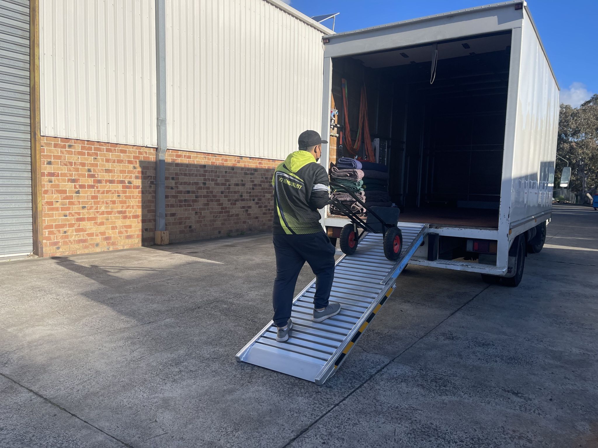 2.9m 1.2Tonne Folding Walk Board Removalist Loading Ramp-JETGA128029 ...