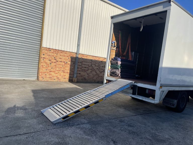 2.9m 1.2Tonne Folding Walk Board Removalist Loading Ramp-JETGA128029 ...
