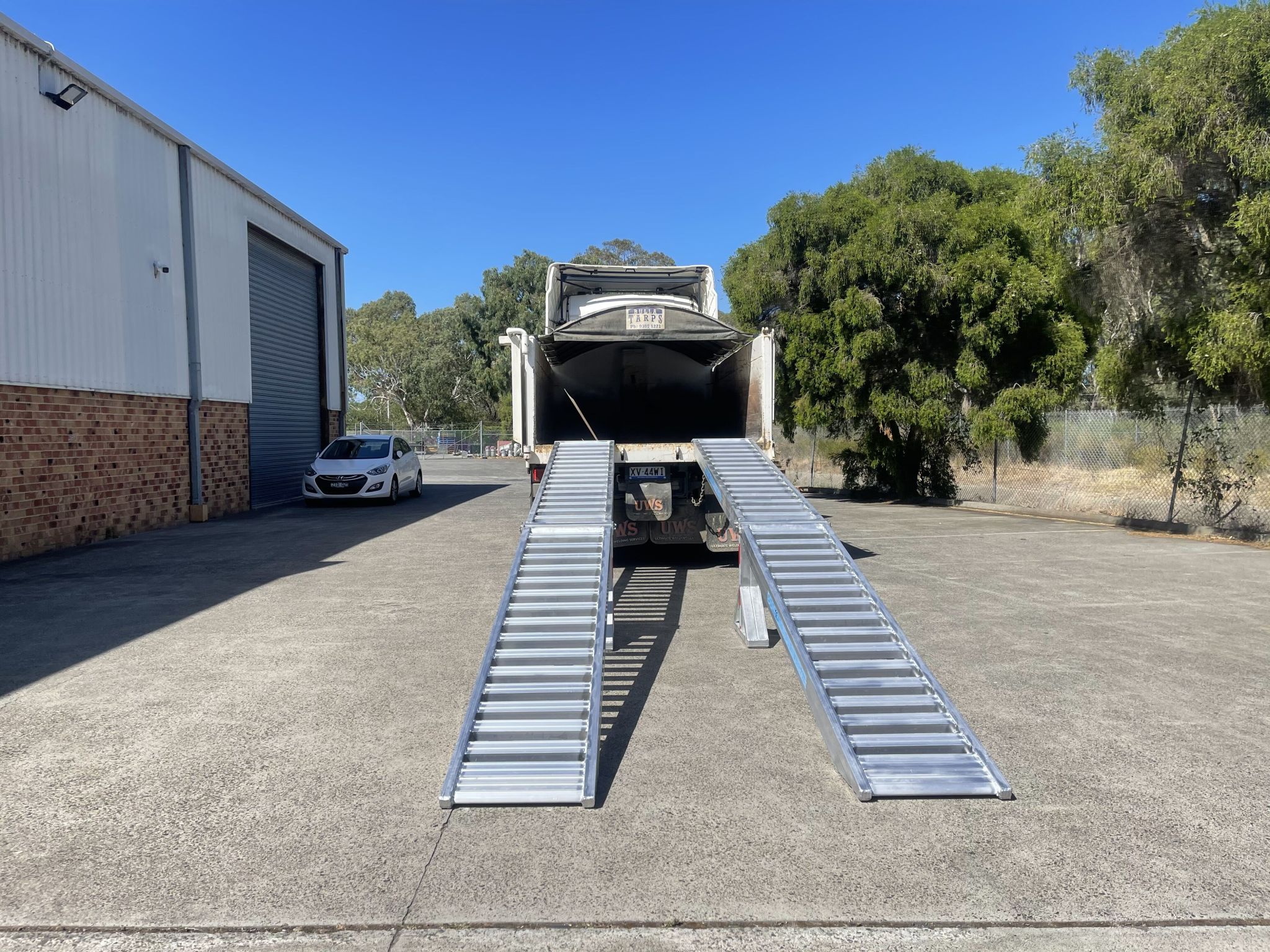 6m 6Tonne Center Supported Loading Ramps-JETI605060 - Jetland