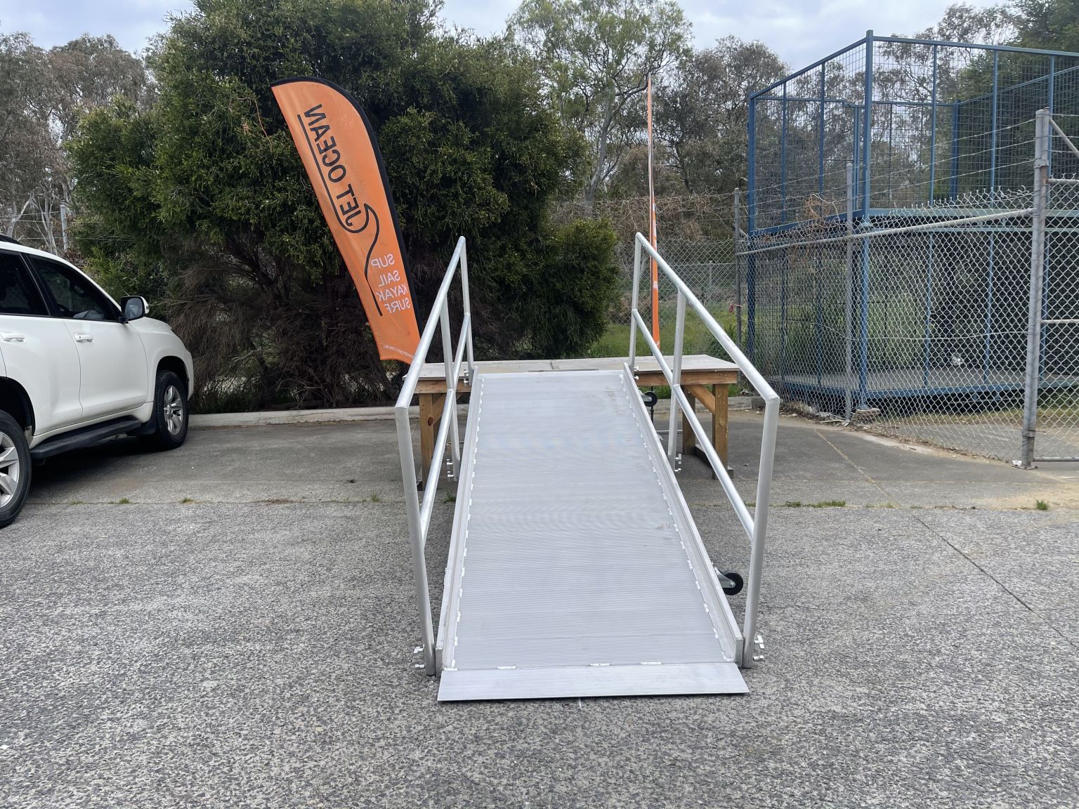 2.94m 1200kg Heavy Duty Dock Loading Ramp - Jetland