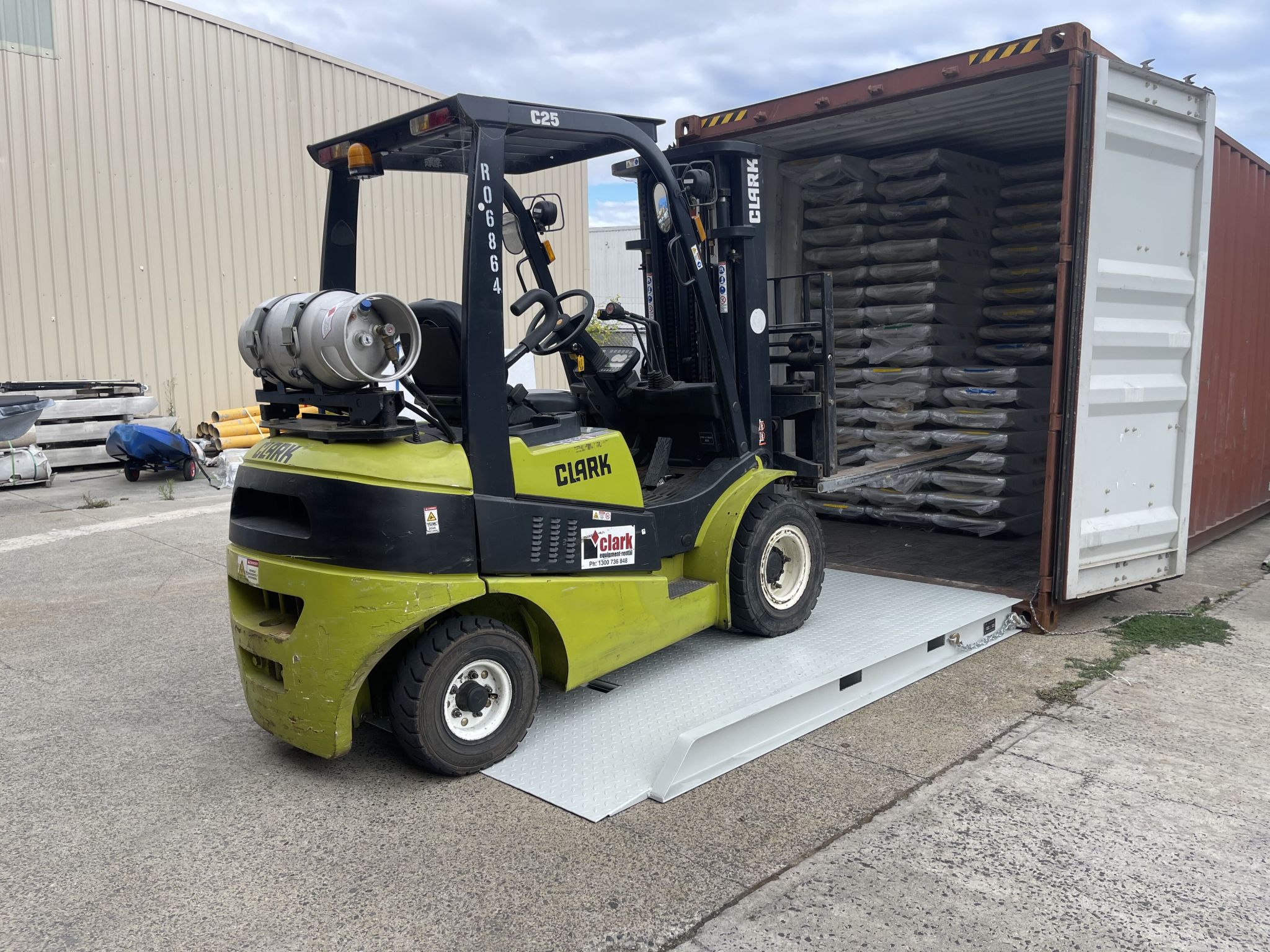 3mx2.2m-8Tonne Container Loading Ramp-JETI8 - Jetland