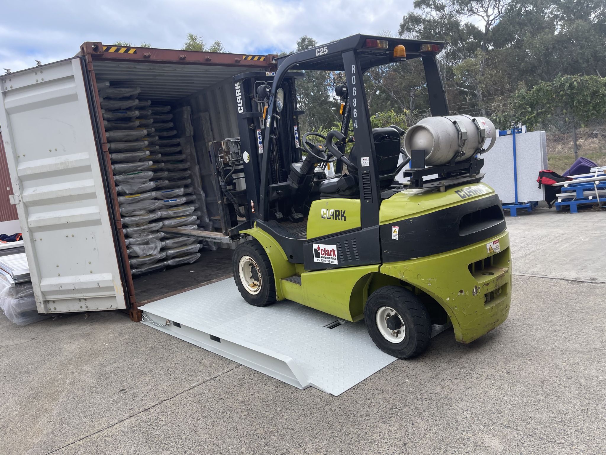 3mx2.2m-8Tonne Container Loading Ramp-JETI8 - Jetland