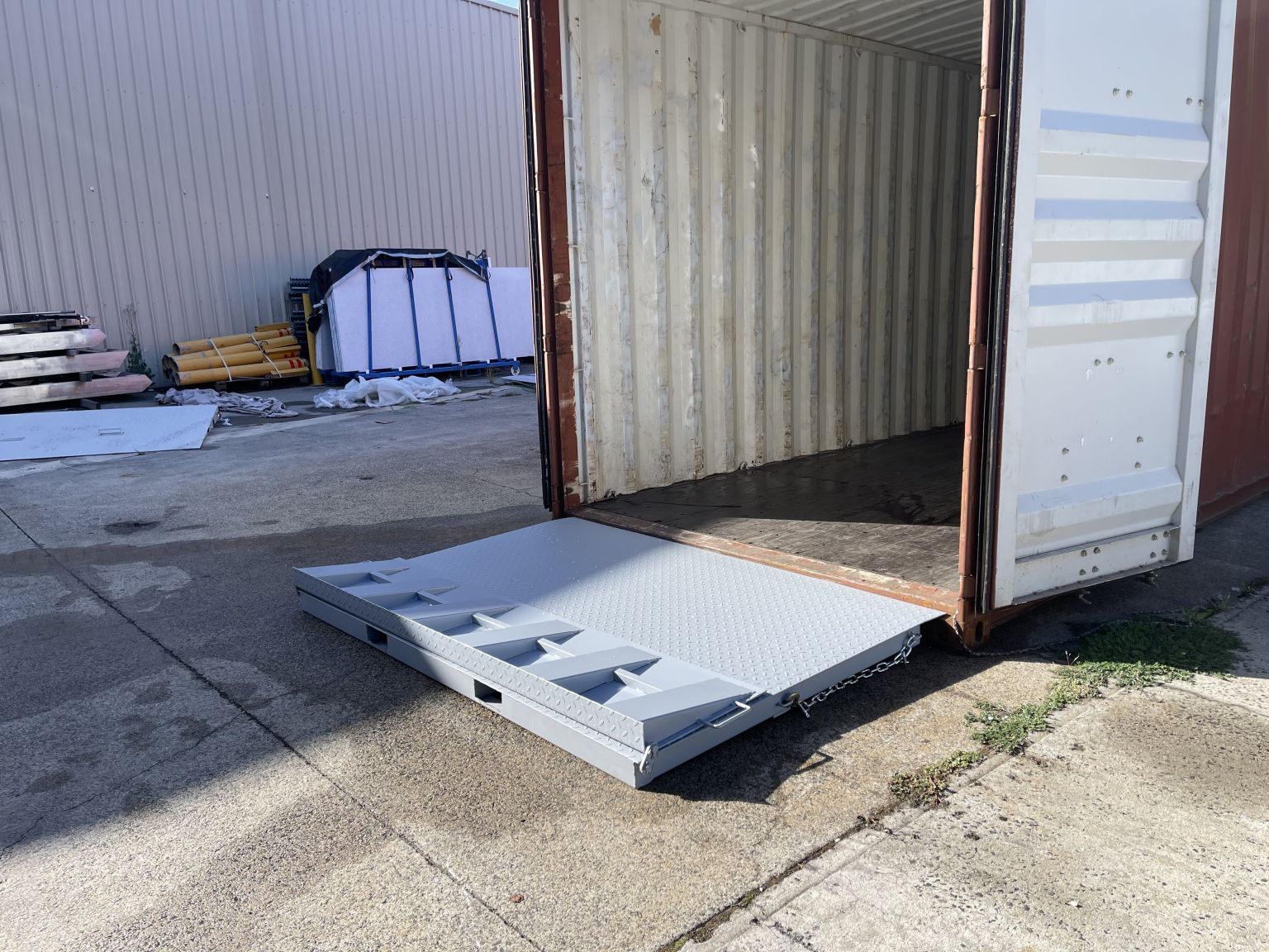 2.2mx2m 7Tonne Folding Container Loading Ramp-JETF7 - Jetland