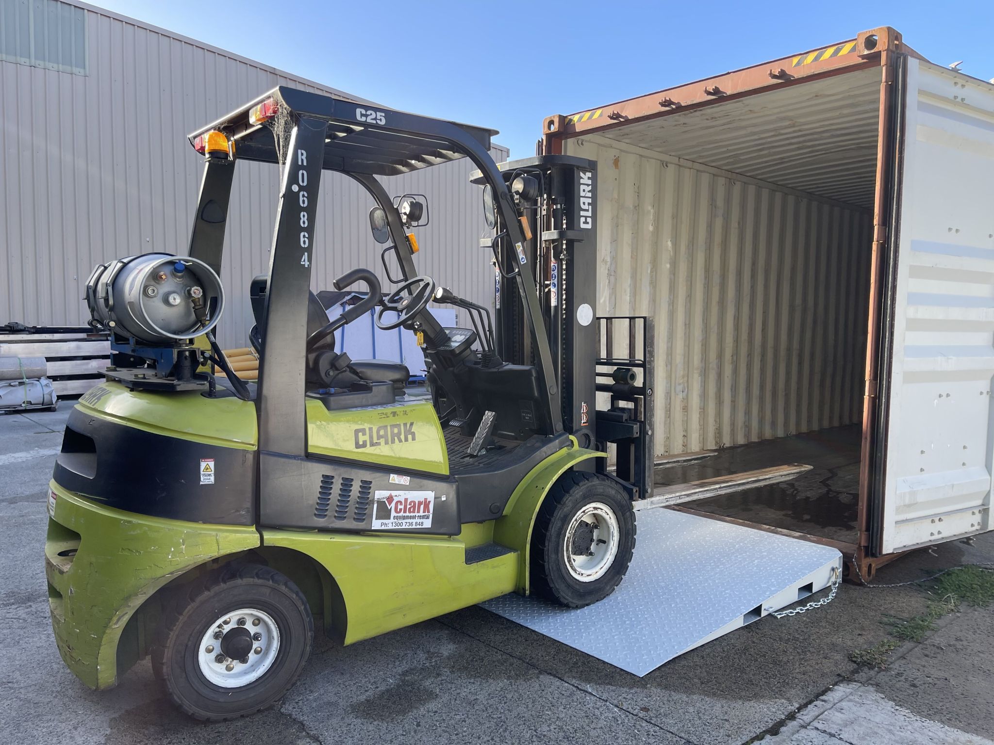 2.3mx1.8m-8Tonne Container Loading Ramp-JETD8 - Jetland