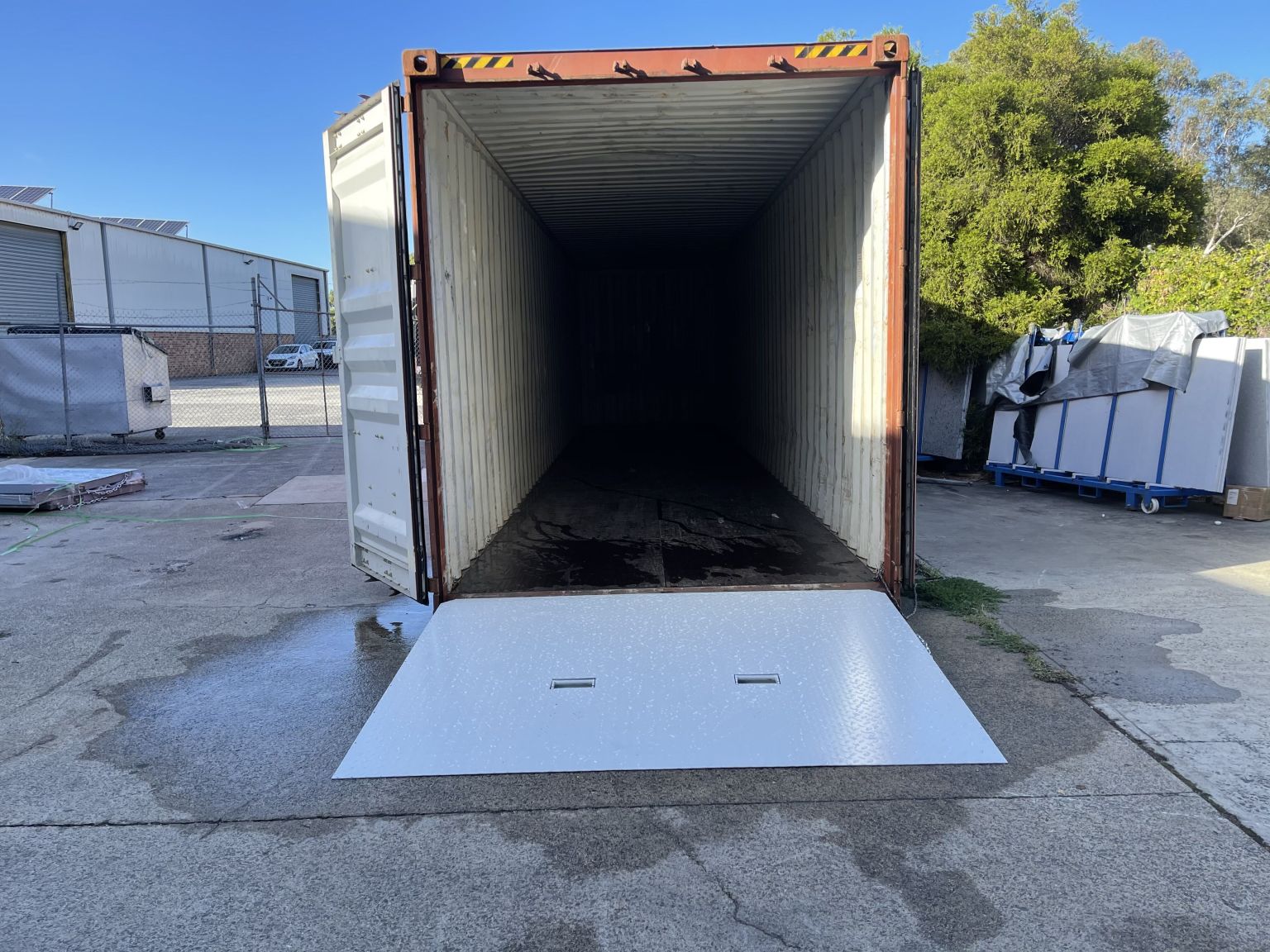 2.3mx1.8m-10Tonne Container Loading Ramp-JETD10 - Jetland